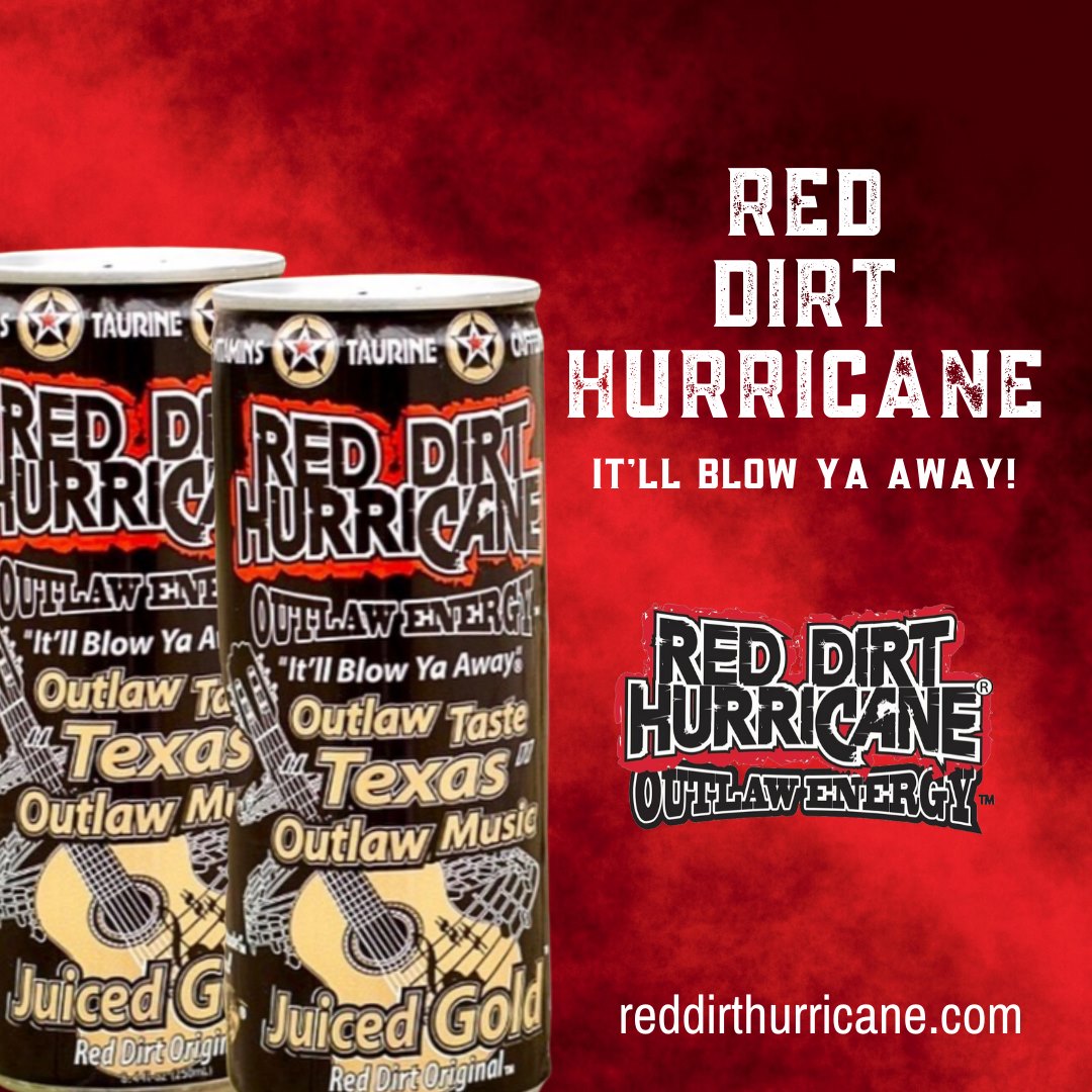 The Outlaw Energy Drink Product - Red Dirt Hurricane